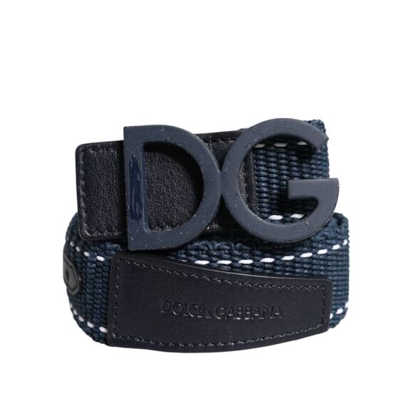 Dolce & Gabbana | Accessories | Dolce Gabbana Blue White Cotton Dg Logo ...